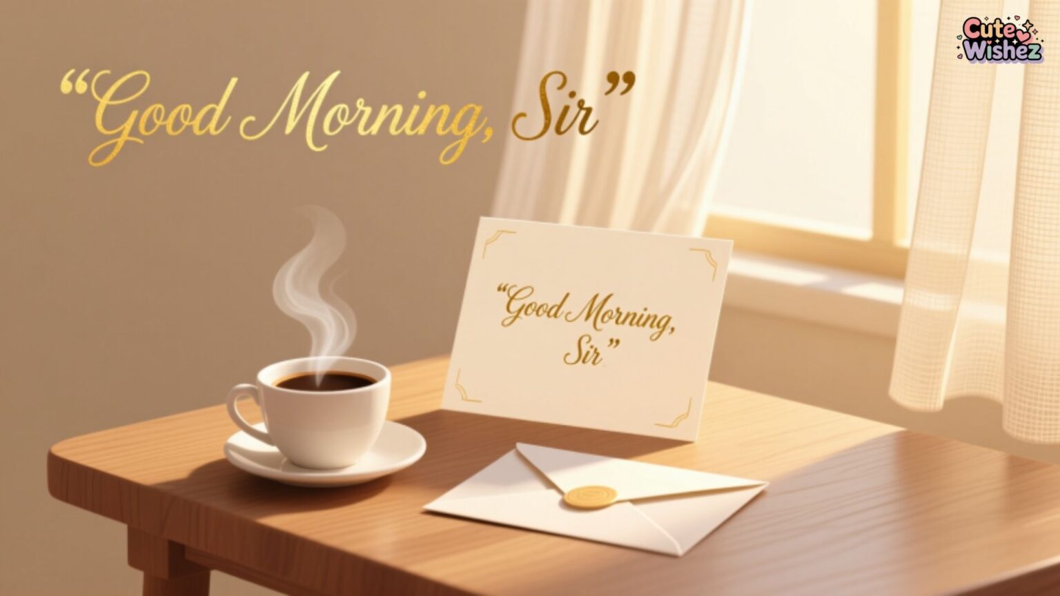 360+ Best Good Morning Wishes for Sir with Honor & Grace